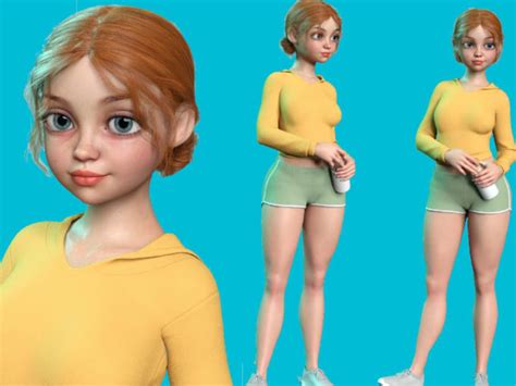 Do 3d Cartoon Character Design Unreal Engine Game Model 3d Realistic Animation By Glandip Fiverr