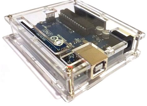 Case de Acrílico para Arduino UNO Lozury Tech