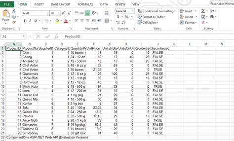 Как сделать Json из Excel