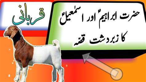 Hazrat Ismail A S Ki Qurbani Qurbani Ka Bayan Qari Hanif Multani