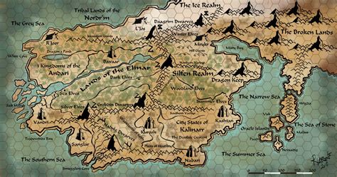 RPG Grid Map Large Antique Color By Quentinlars On DeviantArt