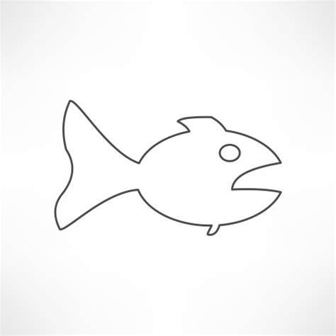Icon Dead Fish Vector Images Over 6200