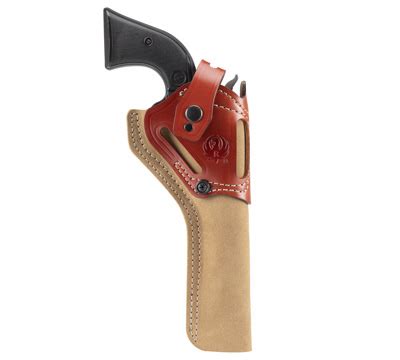 Wrangler® And Single Six® Desantis Wild Hog™ Belt Holster Tan And Suede