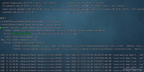 Linux安装docker Csdn博客