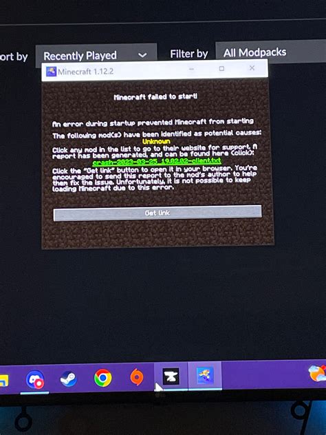 Mc Eternal Wont Launch I Get This Failed To Start Each Time R Mceternal