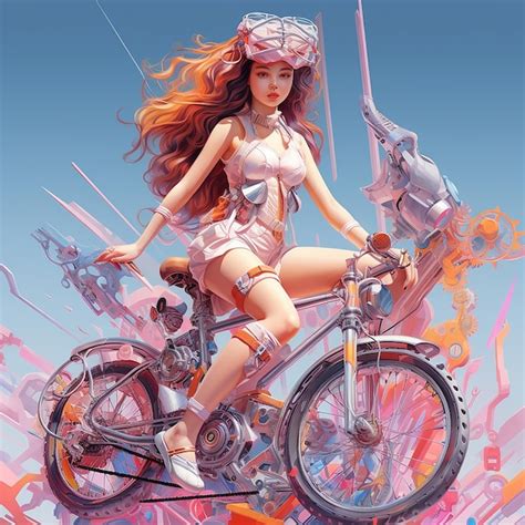 Premium Ai Image Revolutionizing Transportation With Bikes And Ai