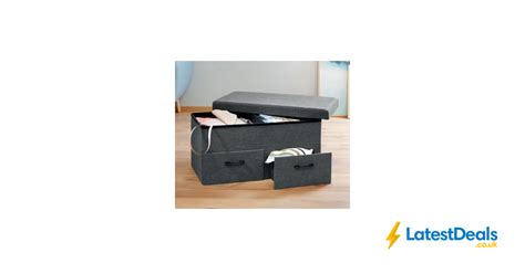 Livarno Home Storage Ottoman With Year Warranty At Lidl