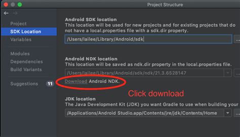 Ndk At ~libraryandroidsdkndk Bundle Did Not Have A Sourceproperties File Stack Overflow