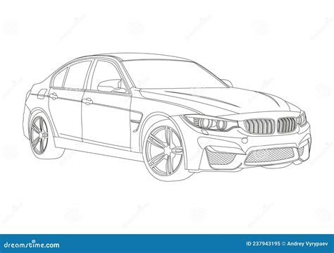 How To Draw A Bmw M3 Step By Step