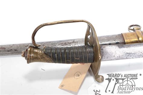 Confederate Army Seargeants Sabre By W J Mcelroy And Co Macon Georgia