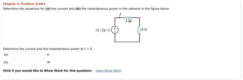 solved chapter 9 problem 9 004 determine the equations for