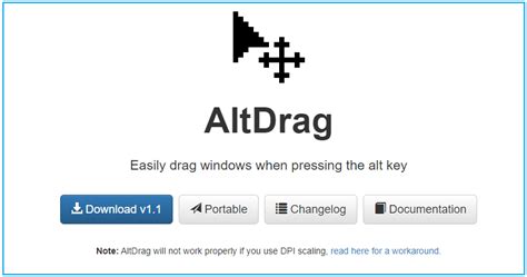 效率工具：altdrag 墨天轮