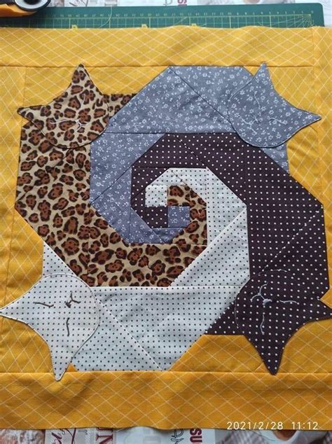 Пэчворк кошки Анна Жизнь и хобби Дзен Cat Quilt Patterns Cat Quilt Cat Quilt Block