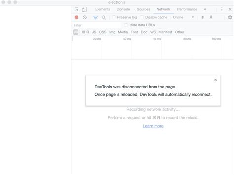 javascript electron打包运行后页面白屏，devtools was disconnected from the page