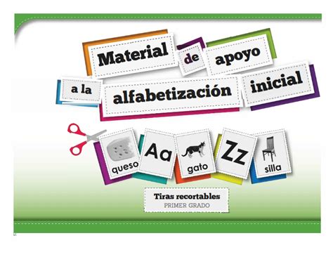 Material De Apoyo De AlfabetizaciÓn Recortable Primer Grado Milton