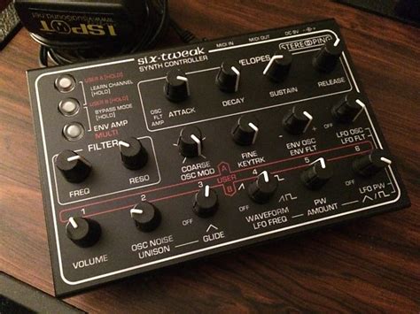 Stereoping Sixtweak Six Trak Midi Synth Controller Reverb