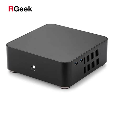 Rgeek L65 Oem 미니 Gabinete Pc Itx 케이스 Usb30 Gabinete Computador 미니 Pc 케이스 알루미늄 팬리스 컴퓨터 섀시