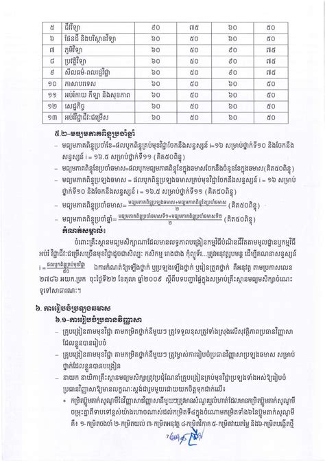 ក្រសួងអប់រំ ចេញសេចក្តីណែនាំពីការរៀបចំ និងការប្រព្រឹត្តទៅនៃការប្រឡង
