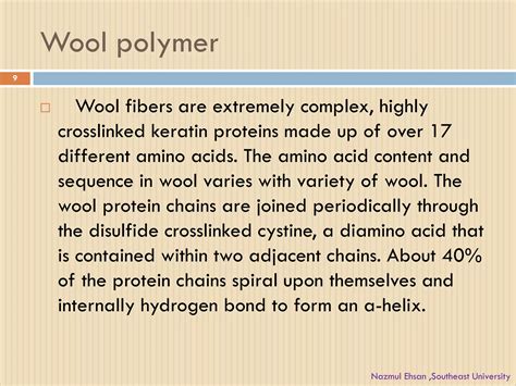 Wool Fiber Pptx