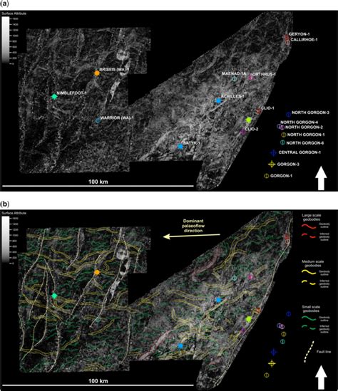 Seismic Attribute Rms Maps Of A 40 Ms Sculpt From The Shallow