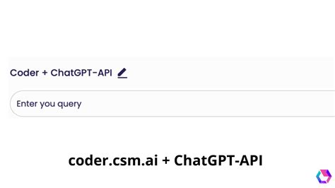 Common Sense Machines On Twitter Csm Coder Fkltsgyxah And Chatgpt Api Is Now
