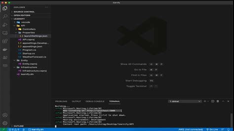 Reviewing The Project Files Fullstack ASP NET Core And React