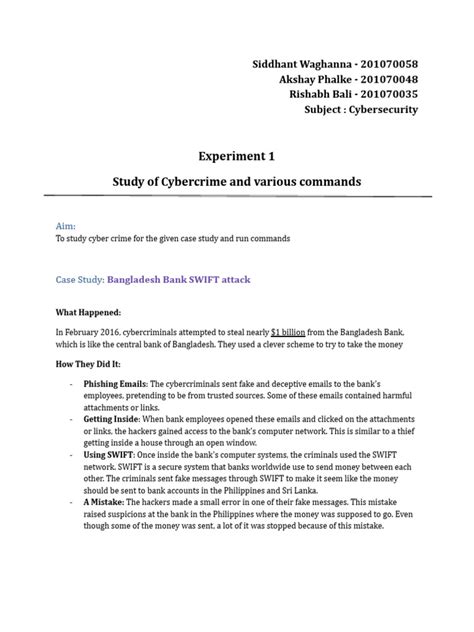 Cs Lab A1 Sar Pdf Security Computer Security