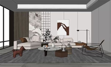 6118 Interior Scene Sketchup Model Free Download Interior Design