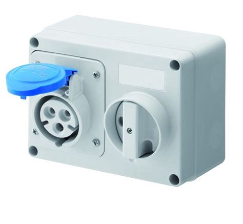 Industrial Interlocked Switch Socket 16a 3p