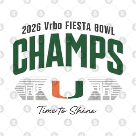 Miami Hurricanes College Football Playoff 2026 Fiesta Bowl Champions