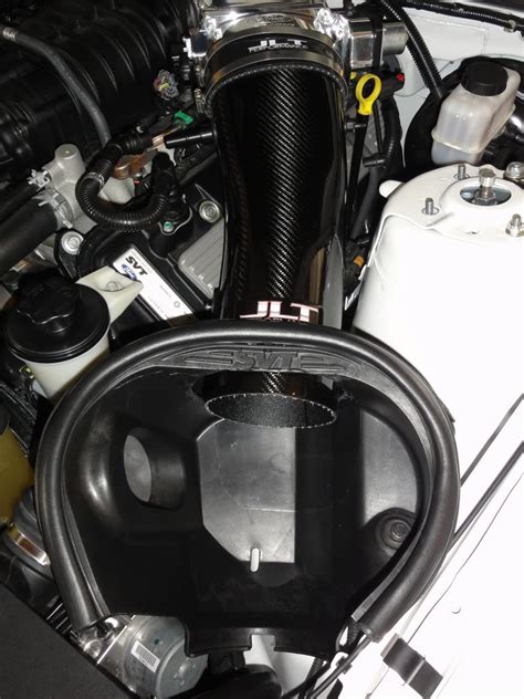 JLT Carbon Fiber Big Air Intake With EOM Heat Shield And Amsoil Filter SVTPerformance Com