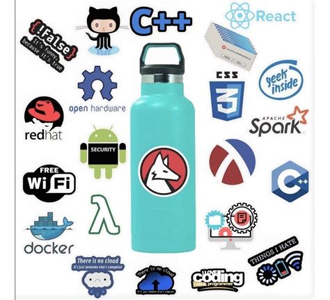 Kit 50 Adesivos Programador Hacker Geek Code Html Linux Js Mercado Livre