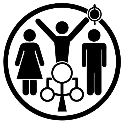 Premium Vector Gender Equality Icons Promoting Inclusivity And