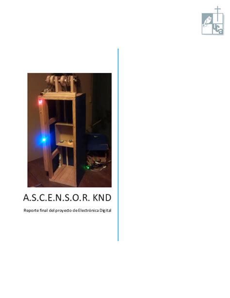 Proyecto Ascensor Arduino Pdfcoffee Com