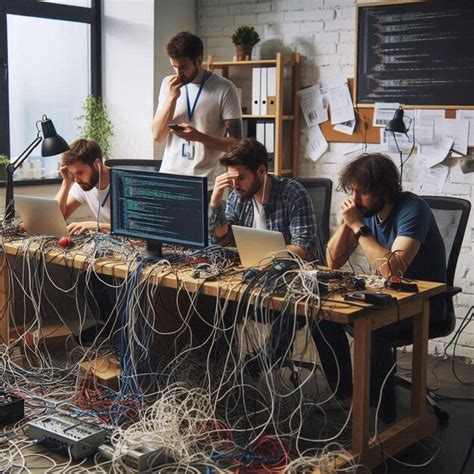 Debugging Chaos Premium Ai Generated Image
