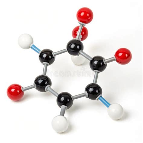 Molecular Structure Concept Isolated On White Background Stock Illustration Illustration Of