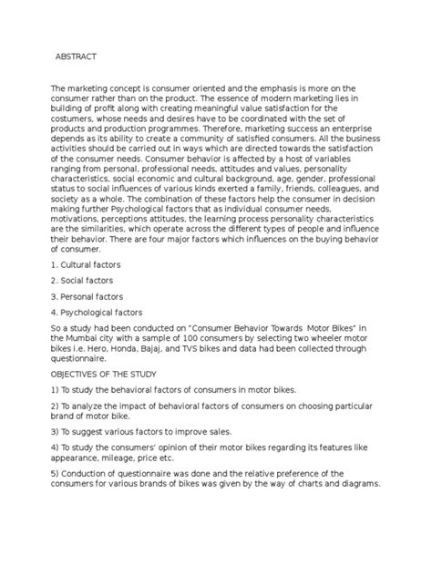 Abstract Pdf Consumer Behaviour Behavior