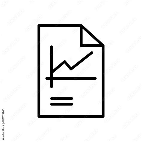 Analytics Data Icon Simple Flat Style Vector Illustration Symbol Sign Logo Template Pictogram