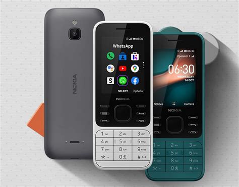 Представлены обновленные модели классических кнопочных телефонов Nokia ...