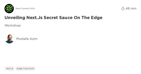 Unveiling Nextjs Secret Sauce On The Edge
