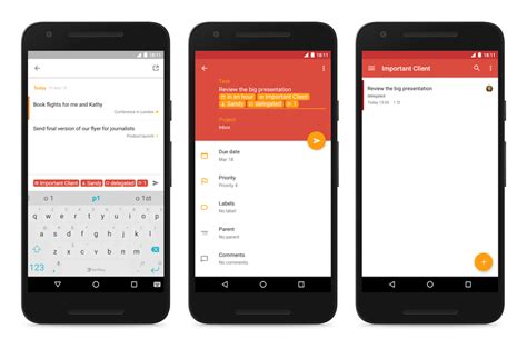 Todoist 9 For Android Improves Intelligent Input Adds Task Sorting