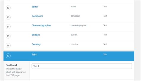 How To Use Acf Tab Field In Wordpress