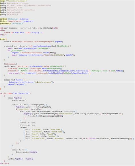 Why Does Server Side Callback Param Need Old Format — Datatables Forums