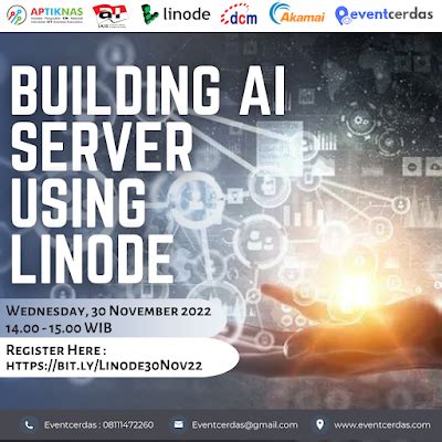 Webinar Building AI Server Using LINODE 30 Nov 2022 DAYA CIPTA