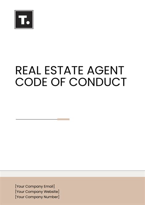 Free Code Of Conduct Templates To Edit Online