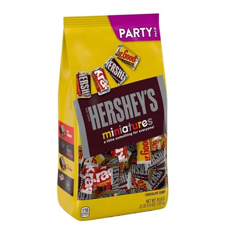 Miniatures Assorted Chocolate Candy Bars Individually Wrapped 359 Oz