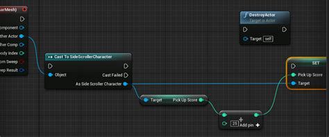Using The Blueprints Visual Scripting System To Create Interactive Game