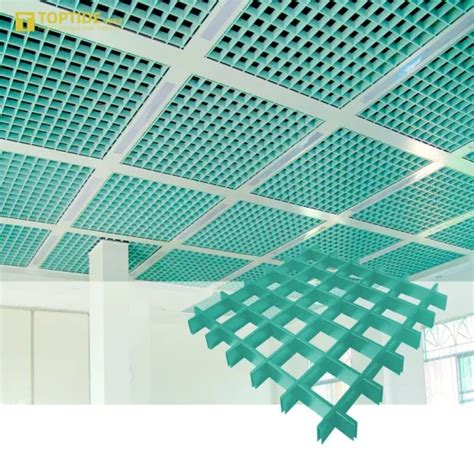 Metal Open Grid Ceiling Professional Aluminum Open Grid Ceiling Custom