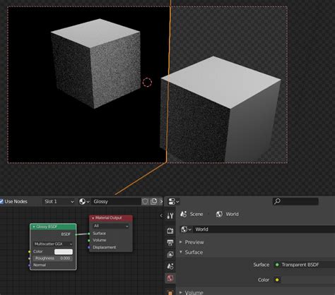 Cycles Reflective Materials Not Rendering Transparency Correctly Blender Stack Exchange