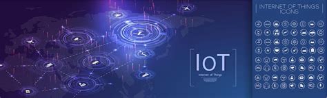 Premium Vector The World Of The Future Internet Of Things Iot And Networking Concept For